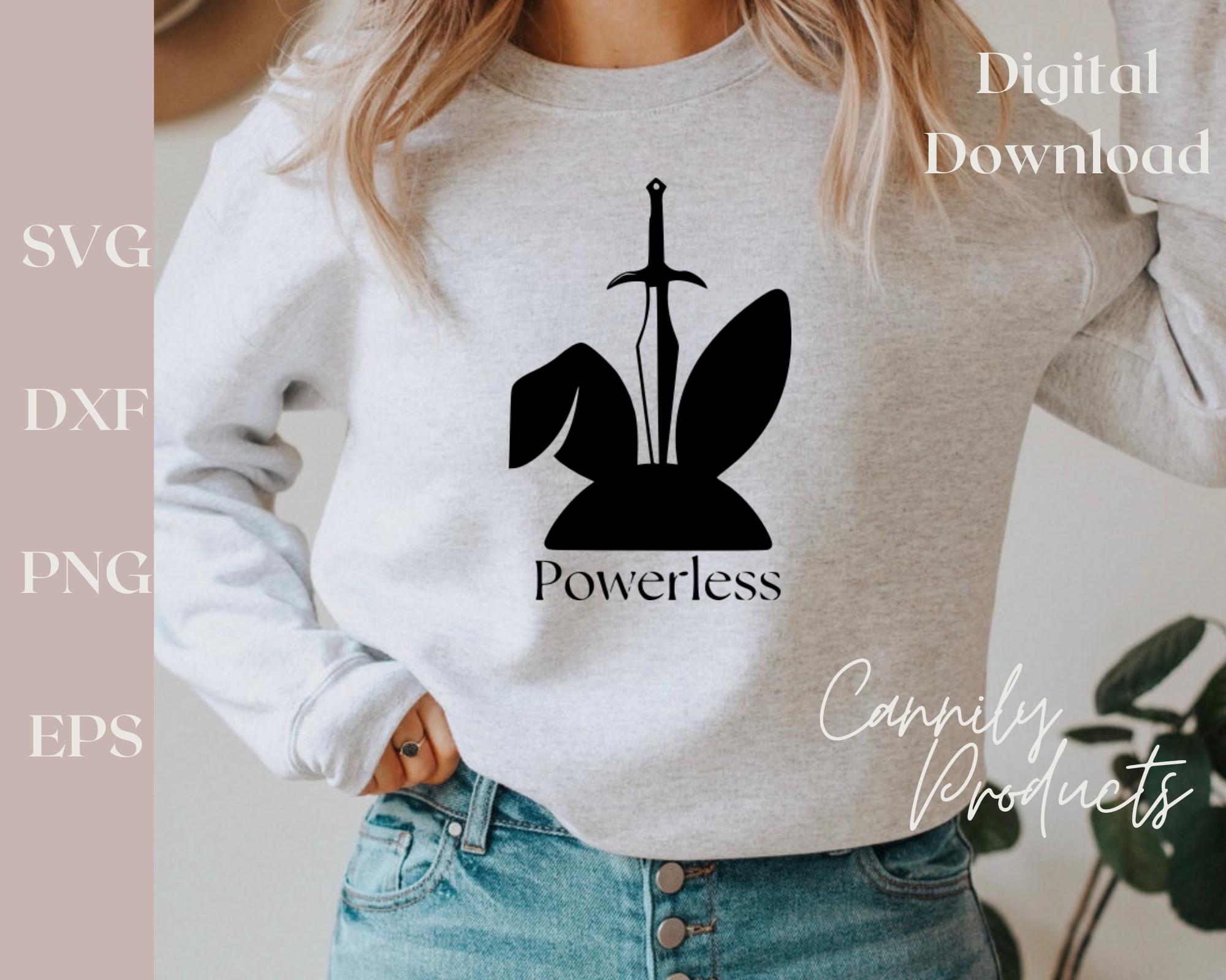 Powerless Themed SVG Instant Download. Digital File Booktok Clipart ...