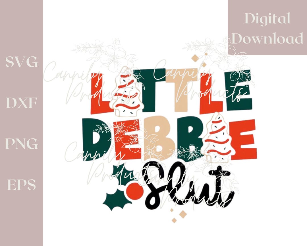 Little Debbie S1ut, Sublimation, Instant Digital Download File for ...