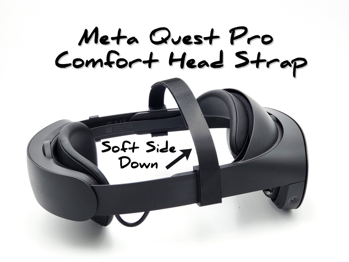 Meta Quest Pro Head Strap Comfort Mod - Etsy