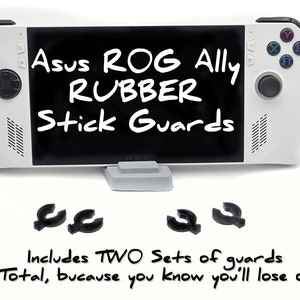 Asus Rog Ally Joystick Guards - Rubber Stick Guards, No Scratch and ...