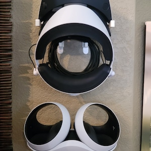 PSVR2 Wall Mount - No Damage Command Strips or Screw Anchor Versions ...