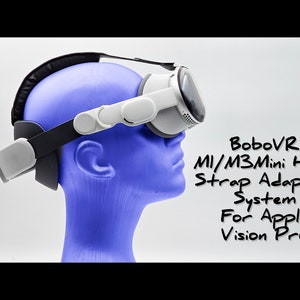 Bobovr M1 / M3 Mini Head Strap Adapter System for Apple Vision Pro - Etsy