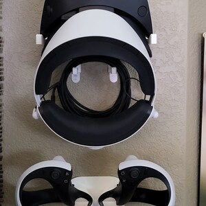 PSVR2 Wall Mount - No Damage Command Strips or Screw Anchor Versions ...