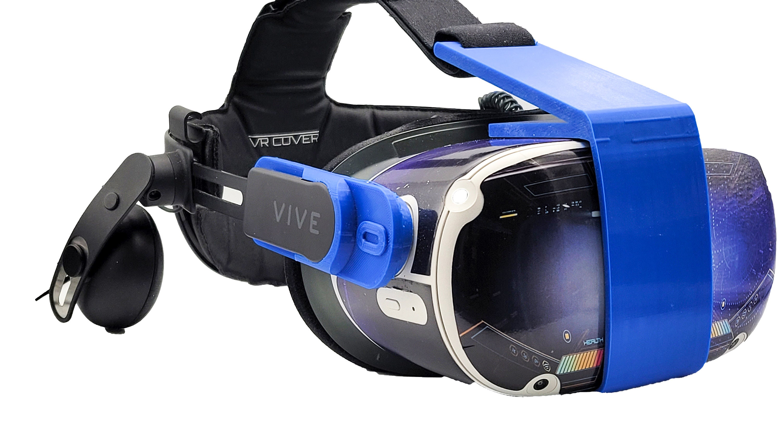 Oculus Quest 1 and Quest 2 Faceplate Head Strap Mount - Includes a 6 ...