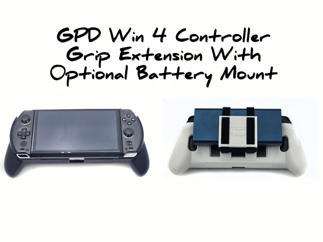 GPD Win 4 Grips Extender and Battery Mount - Etsy