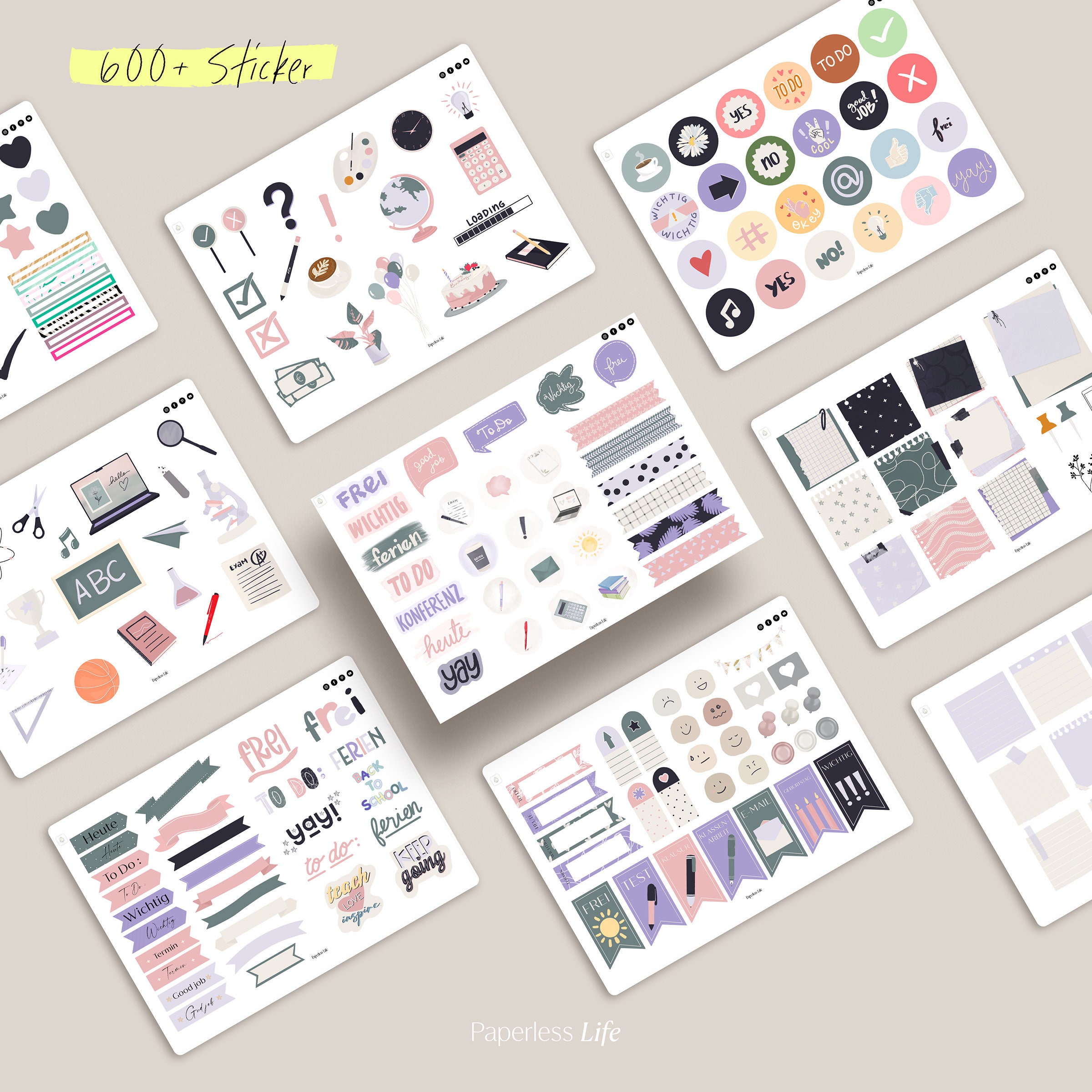 100+ Digital Stickers for Teachers | Stickers for Everyday Teaching ...