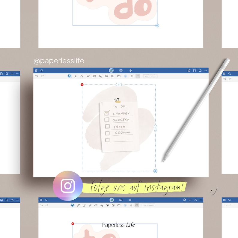 To-do Lists & Checklists | 23 Templates for Inserting Into Goodnotes ...