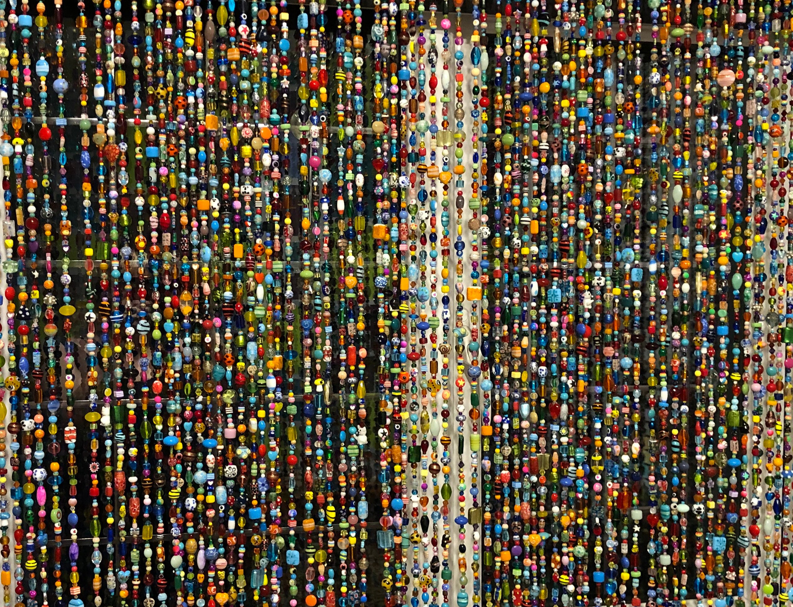 Colourful Handmade Bohemian Beaded Curtain Strands - Etsy UK