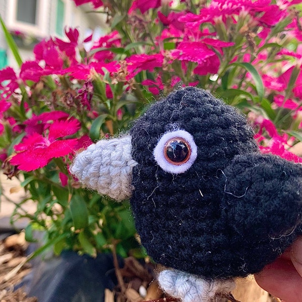 Crochet Crow Pattern - Etsy Australia