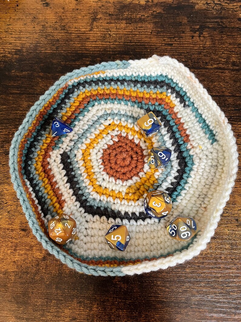 Crochet Dice Tray - Etsy