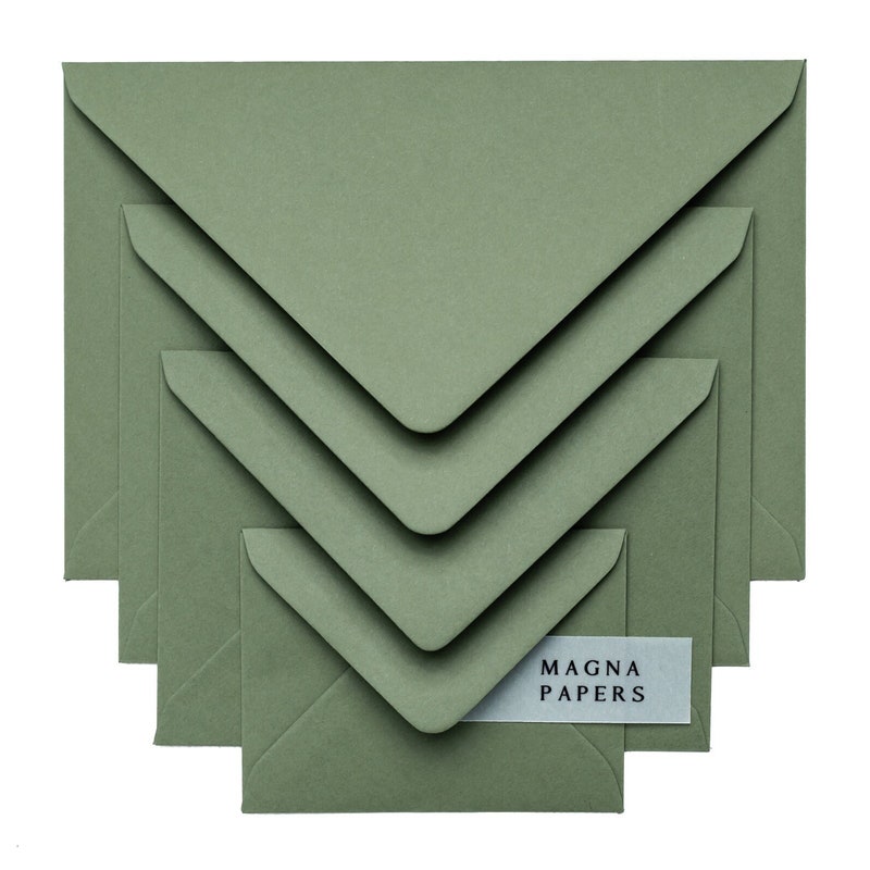 Green Envelopes - Etsy Australia