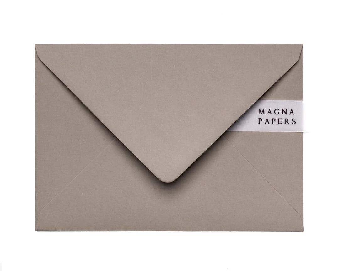 Mocha C5 Envelopes 135gsm | Premium Smooth Taupe Invitation Envelopes ...