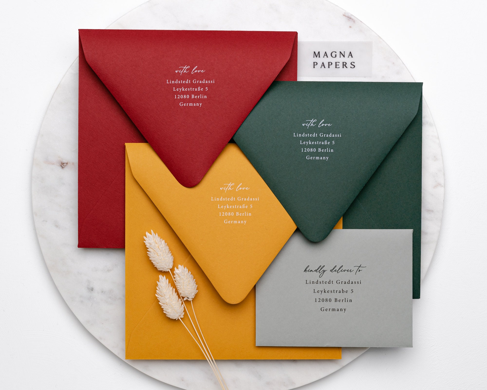 Khaki Textured Envelopes: 135gsm, Diamond Flap - Wedding Invitations - Etsy