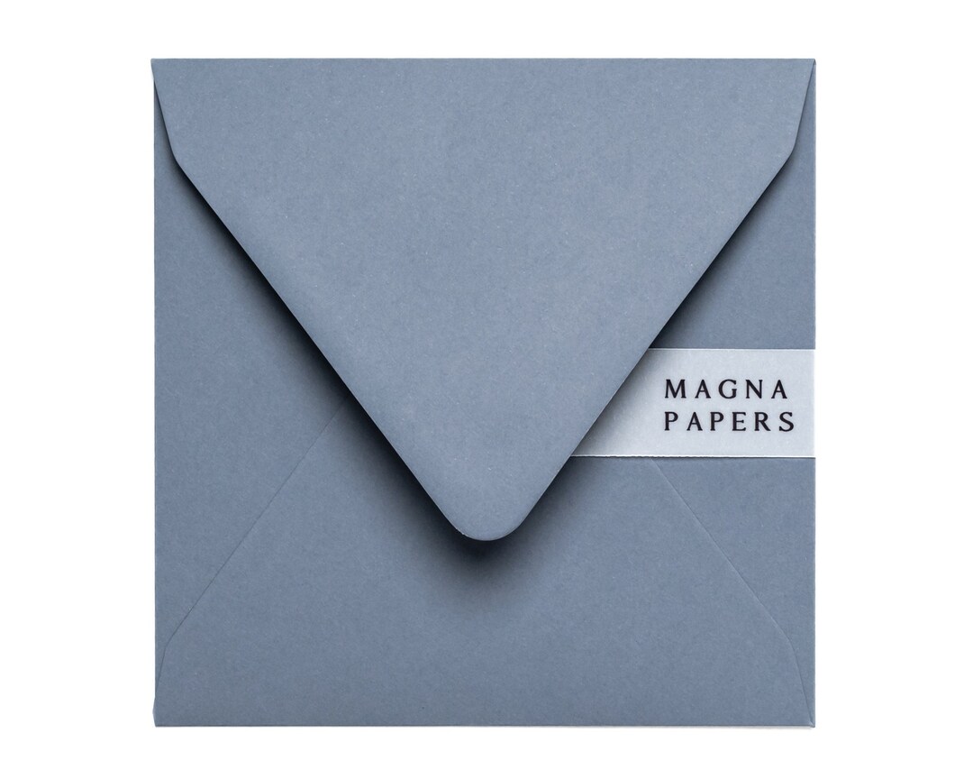 Premium Airforce Blue Envelopes Square | Euro Flap Envelopes | Wedding ...