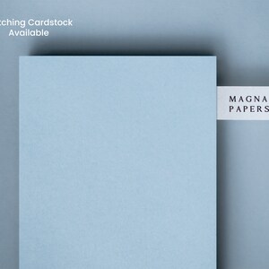 Dusty Blue Square Envelopes (155x155mm): Textured Wedding Invitation ...