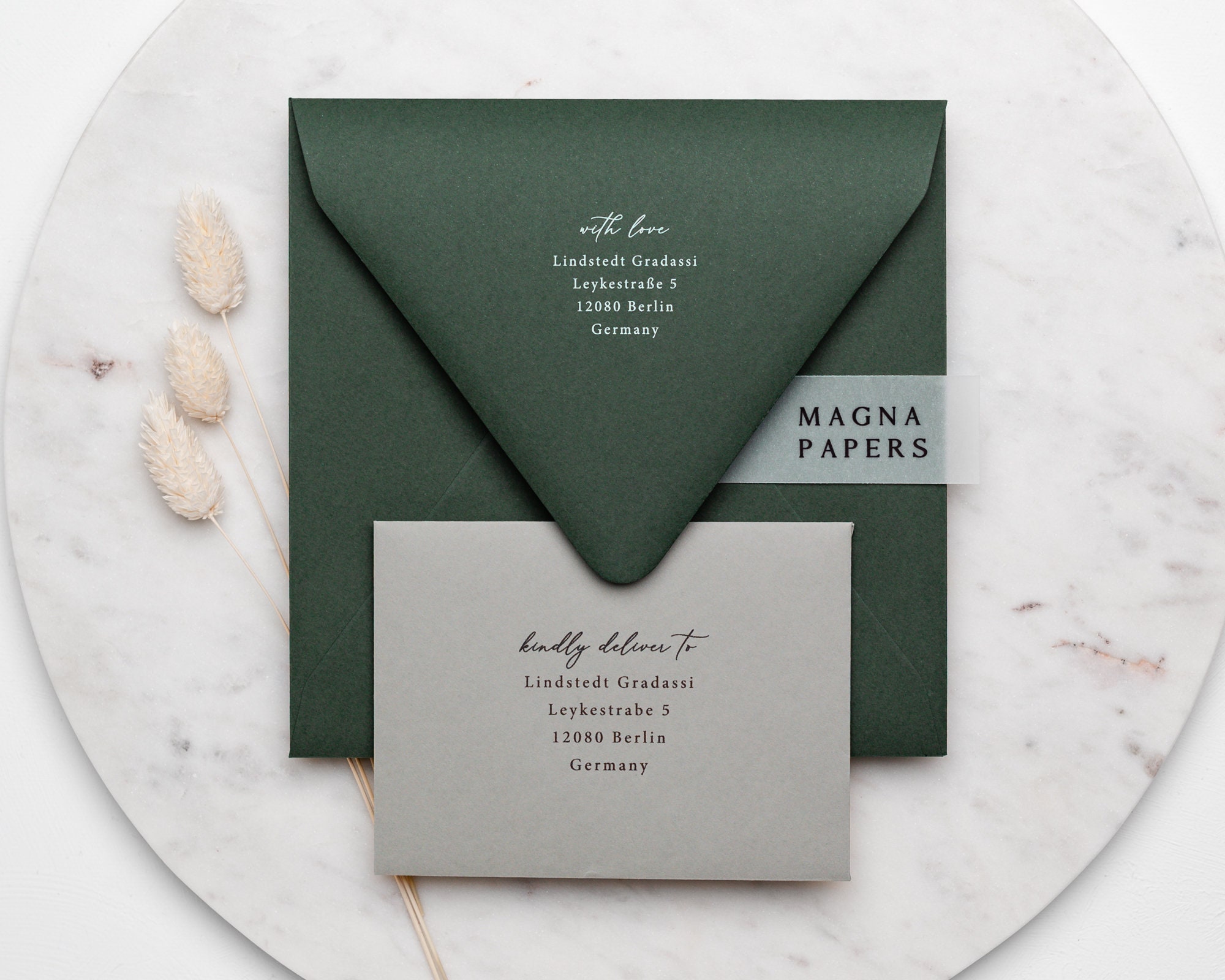 Khaki Textured Envelopes: 135gsm, Diamond Flap - Wedding Invitations - Etsy