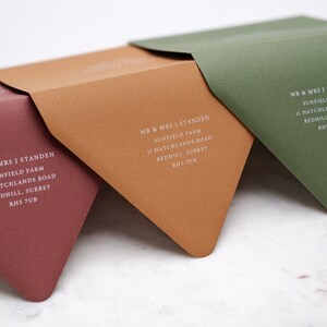 Premium Terracotta Envelopes 5x7 (133x184mm) US A7 | Euro Wedding ...