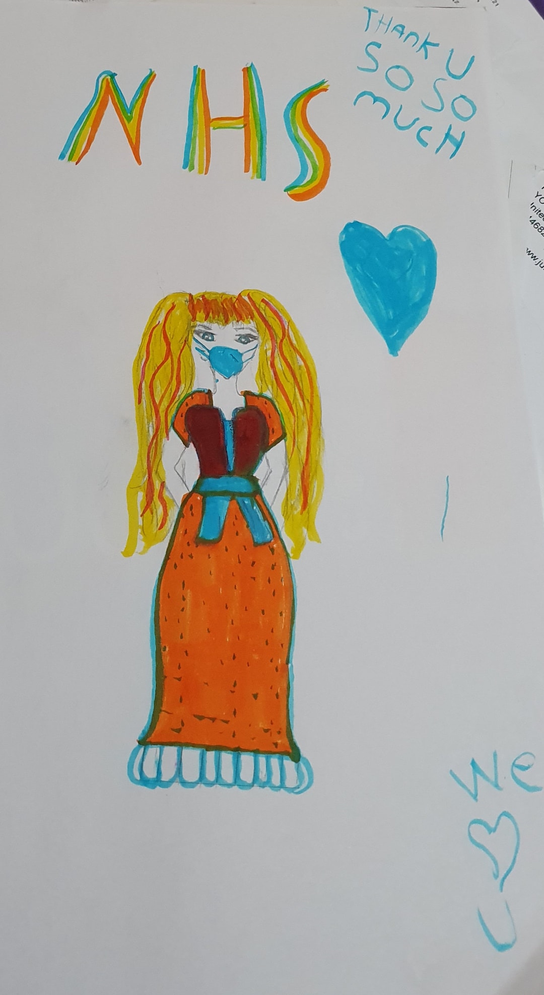 NHS Staff Drawing - Etsy