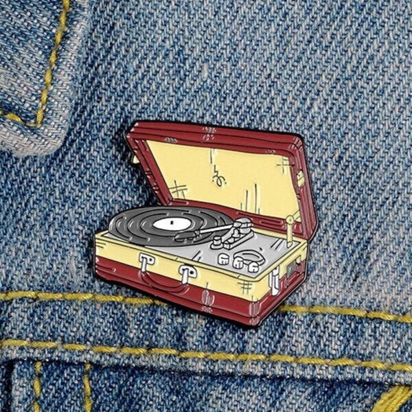 Music Enamel Pin - Etsy