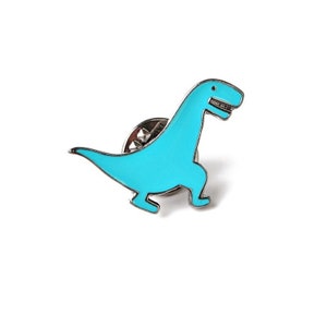 Dinosaur Enamel Pin Dinosaur Lapel Pin Dinosaur Pin Badge | Etsy