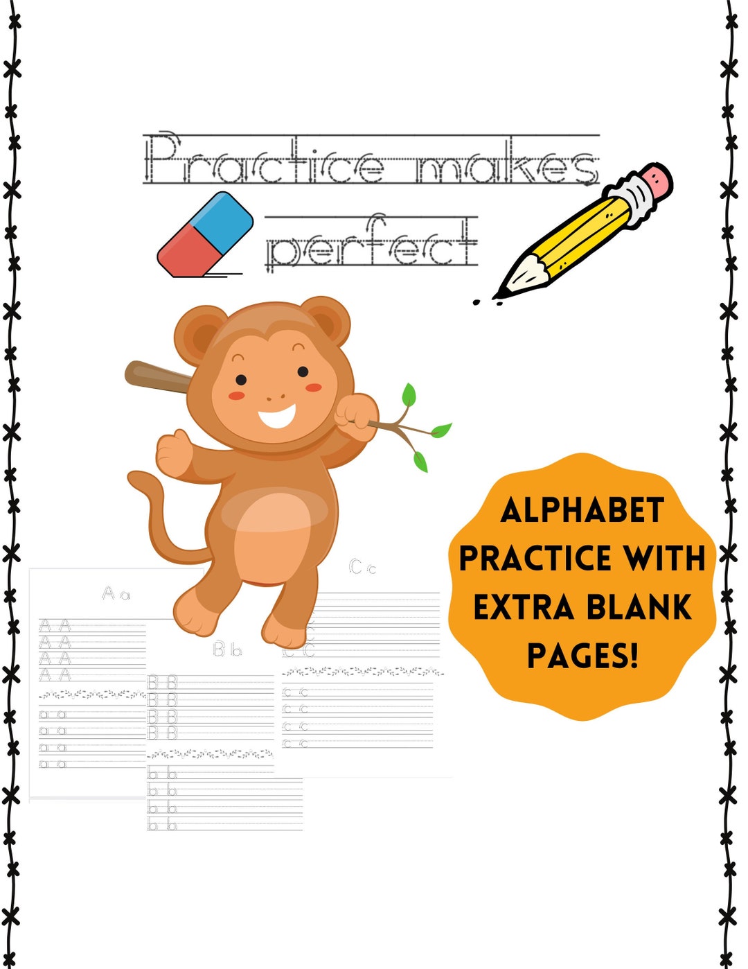 Practice Makes Perfect | Alphabet Practice Worksheets Printable ...