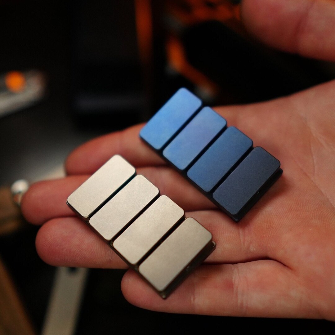 Buy Clicker Haptic Fidget Titanium Toy Customisable With Different ...