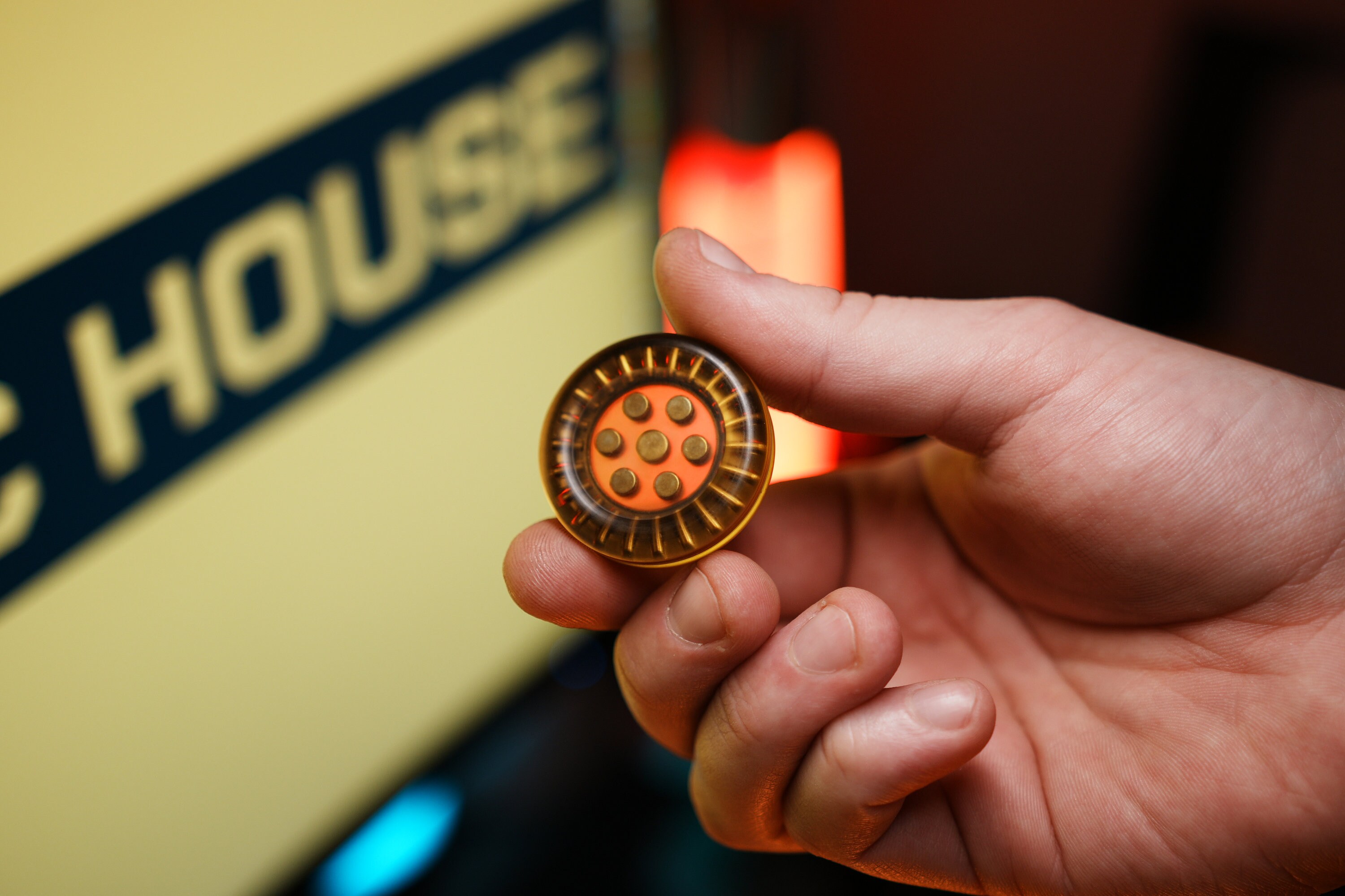 Slider Haptic Coin Ultem Magnetic Fidget Toy - Etsy