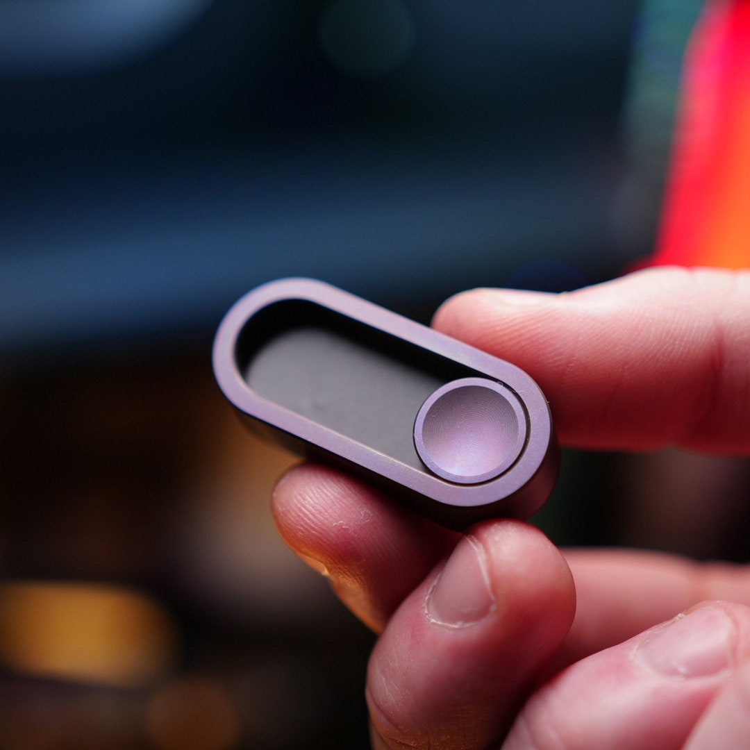 Slide Push Titanium Haptic Fidget Toy Customisable With Different ...