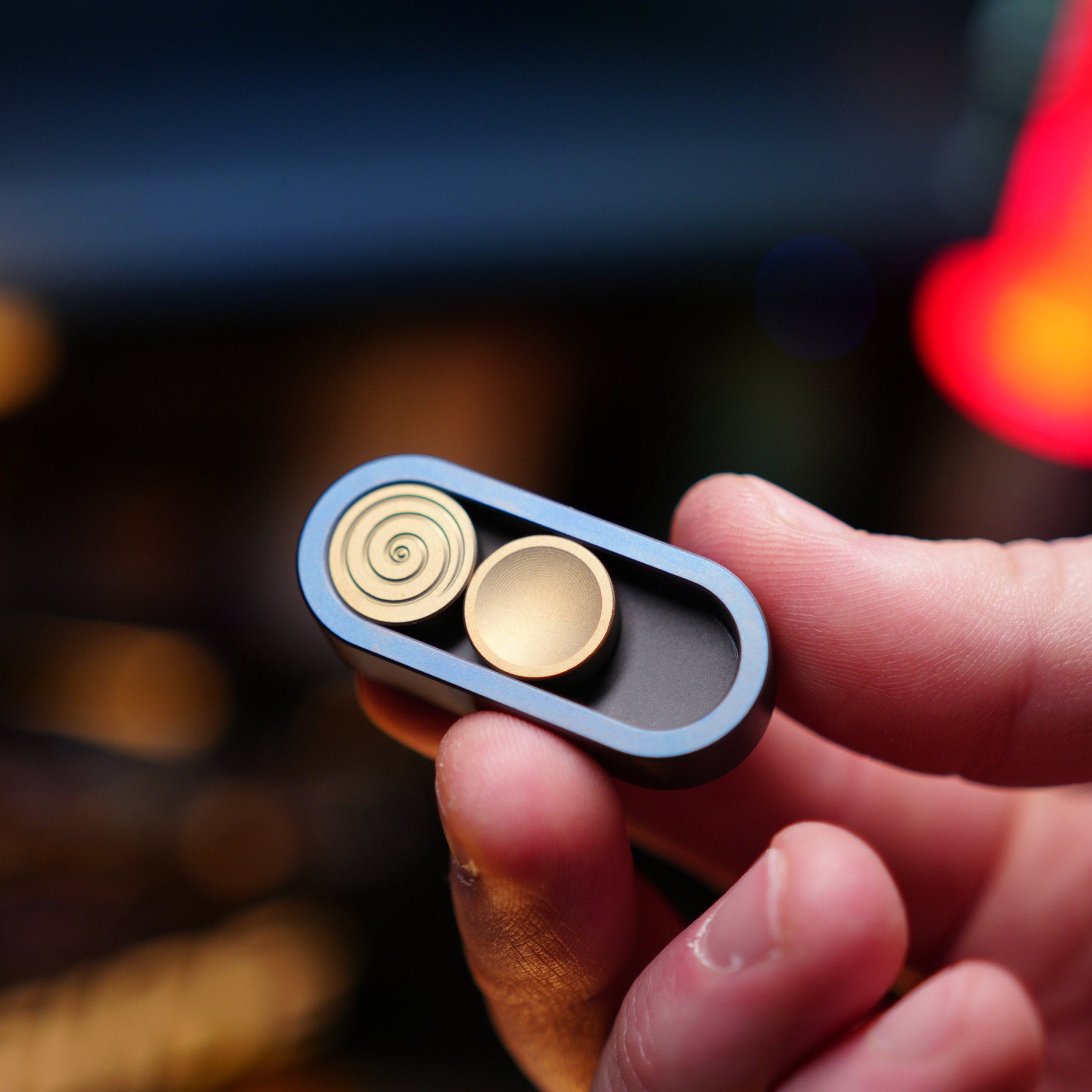 Slider 3.0 Titanium Fidget Haptic Toy Customisable With Different ...