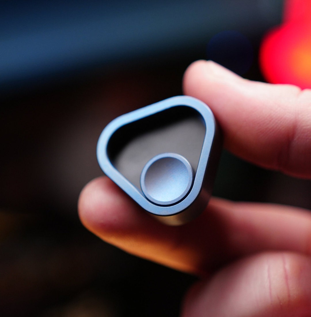 Slider Titanium Fidget Haptic Toy Customisable Gift for Him/her - Etsy