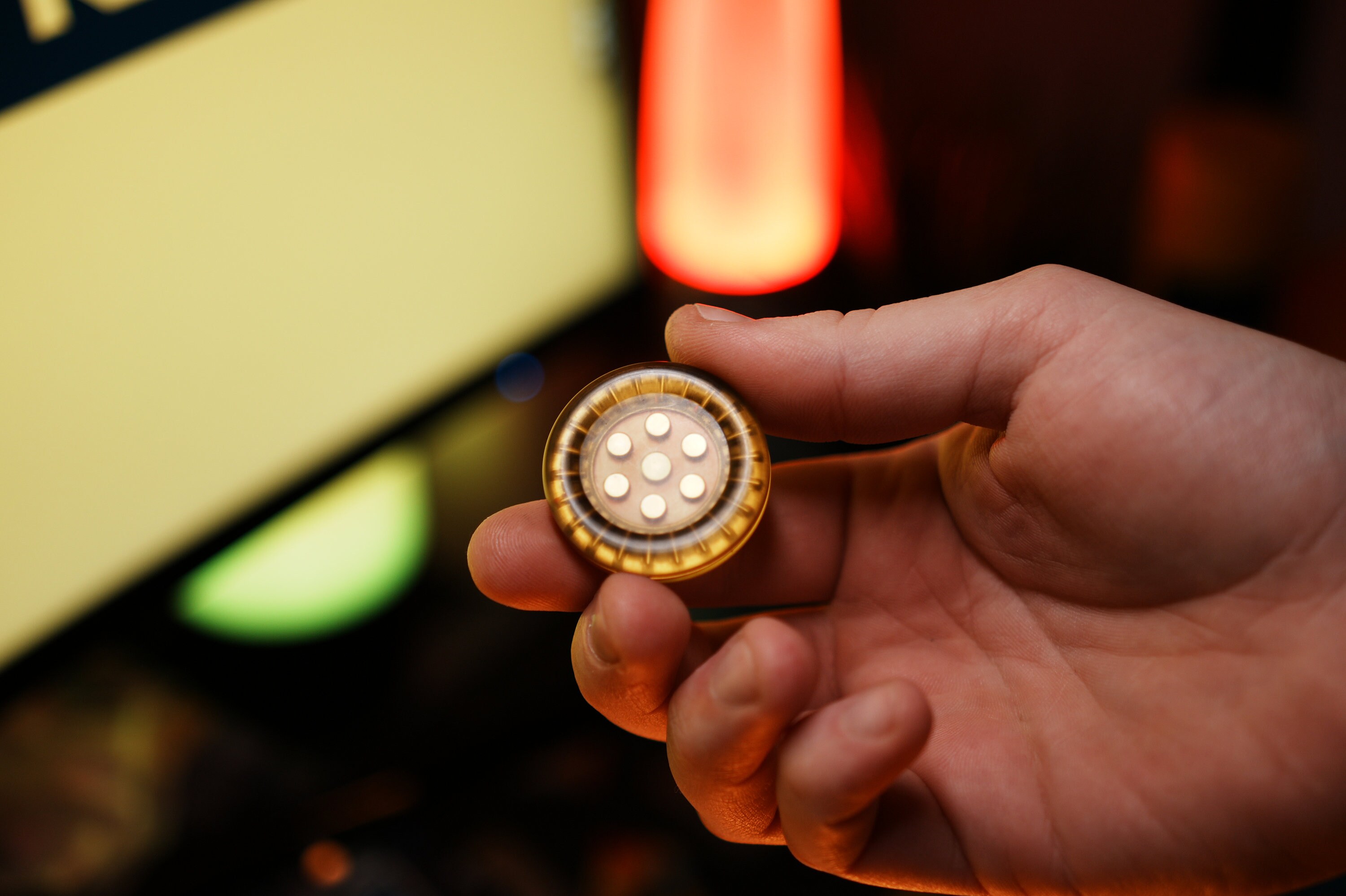 Slider Haptic Coin Ultem Magnetic Fidget Toy - Etsy