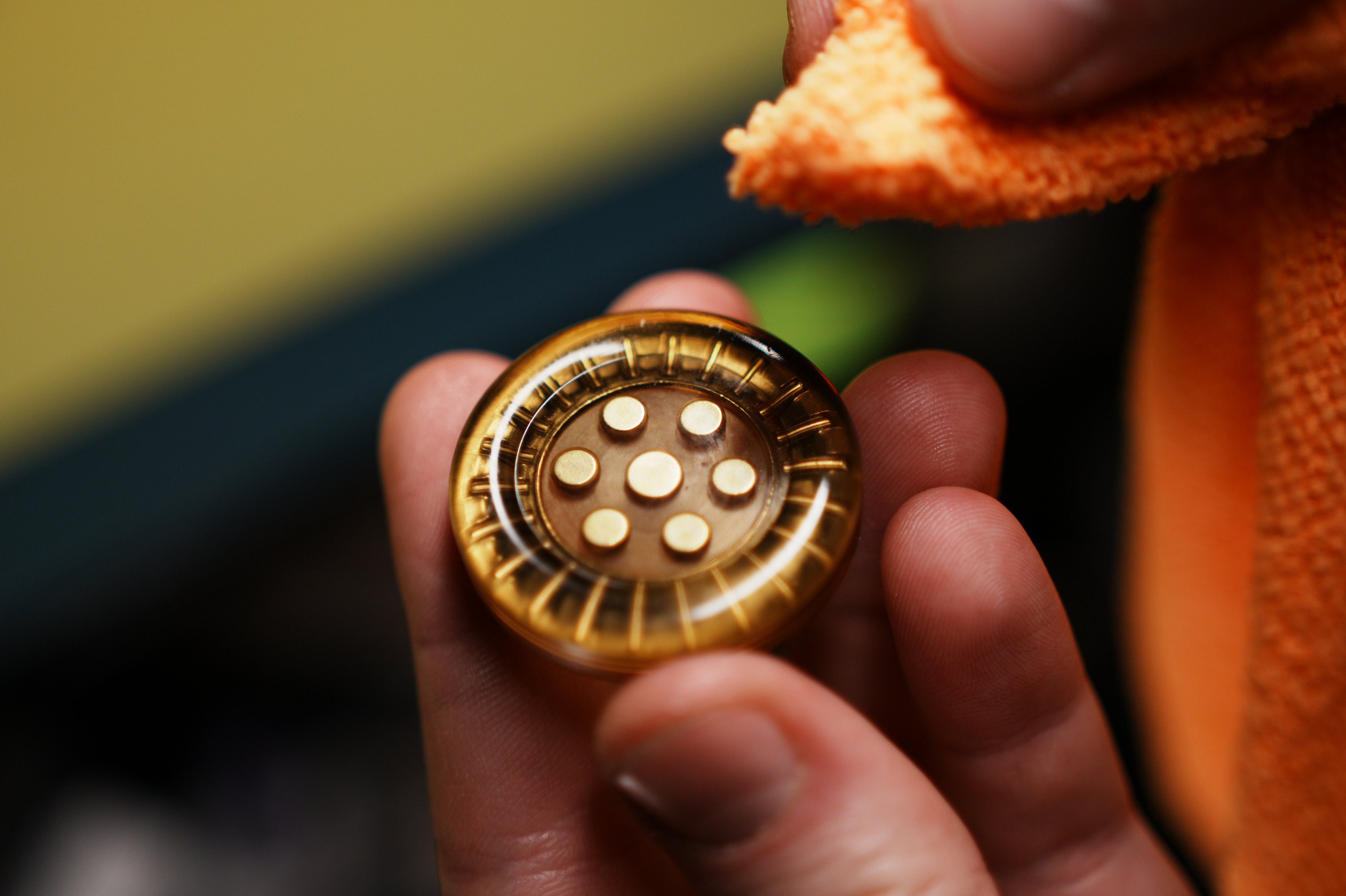 Slider Haptic Coin Ultem Magnetic Fidget Toy - Etsy