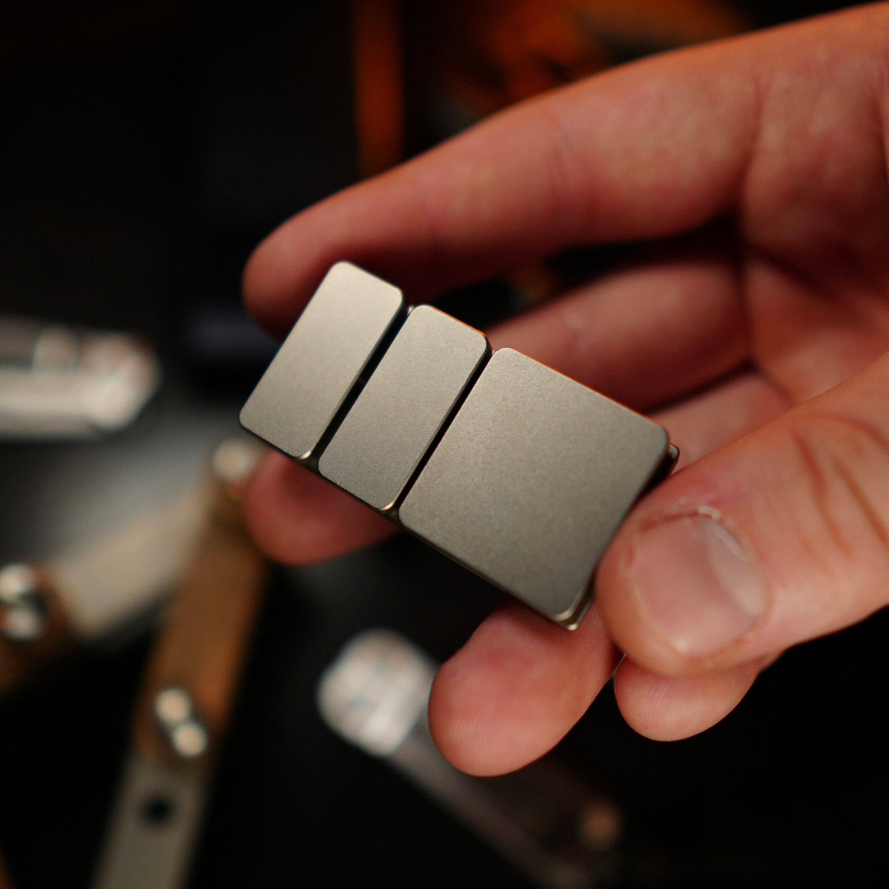 Titanium Clicker Fidget Toy - Etsy