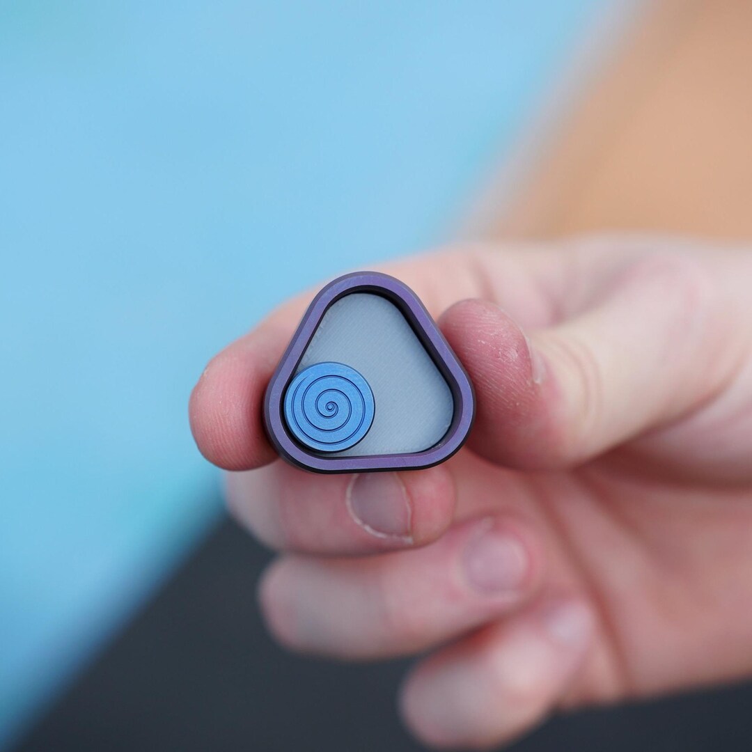 Slider Titanium Fidget Haptic Toy Push 3 Position Customisable - Etsy