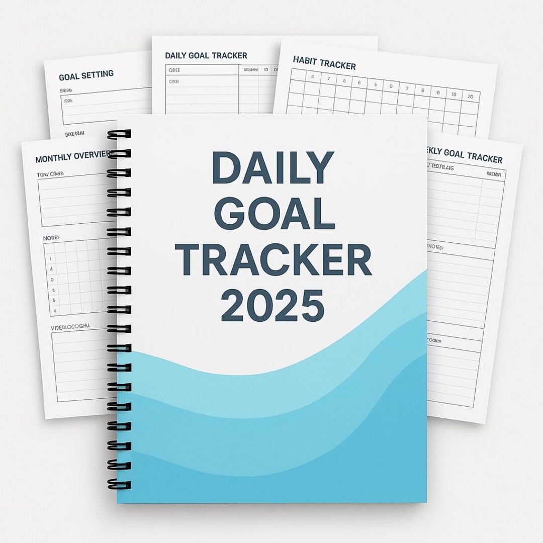 2025 Printable Planner Pdf Daily Weekly Pages Goal Planer - Etsy