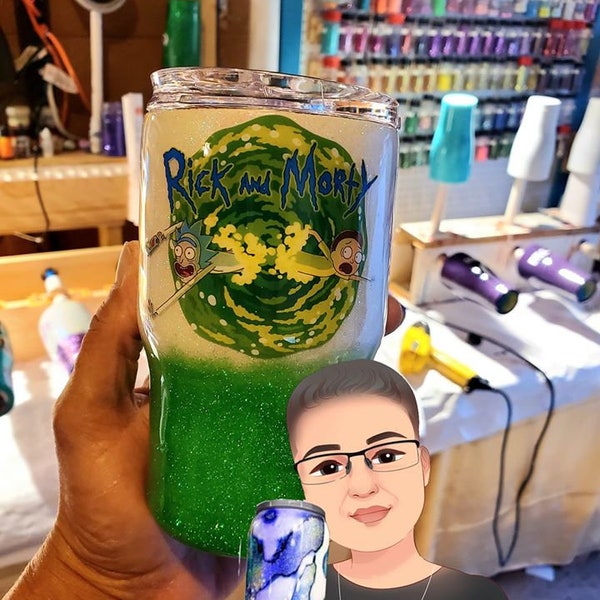 Rick and Morty Glasses - Etsy
