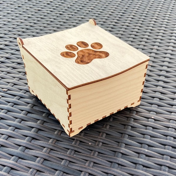 Dog Paw Print Shadow Box - Etsy