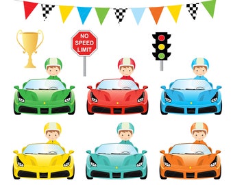 Sport Car Party /pdf DIY Printable / Birthday Party - Etsy