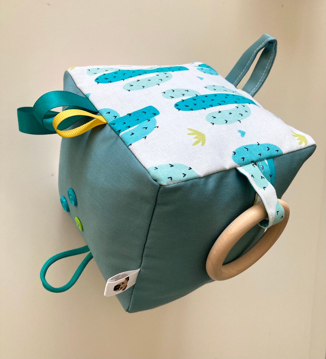 Sensory Cube, Activity Toy, Busy Cube, Fidget Toy, Fine Motor Skills ...