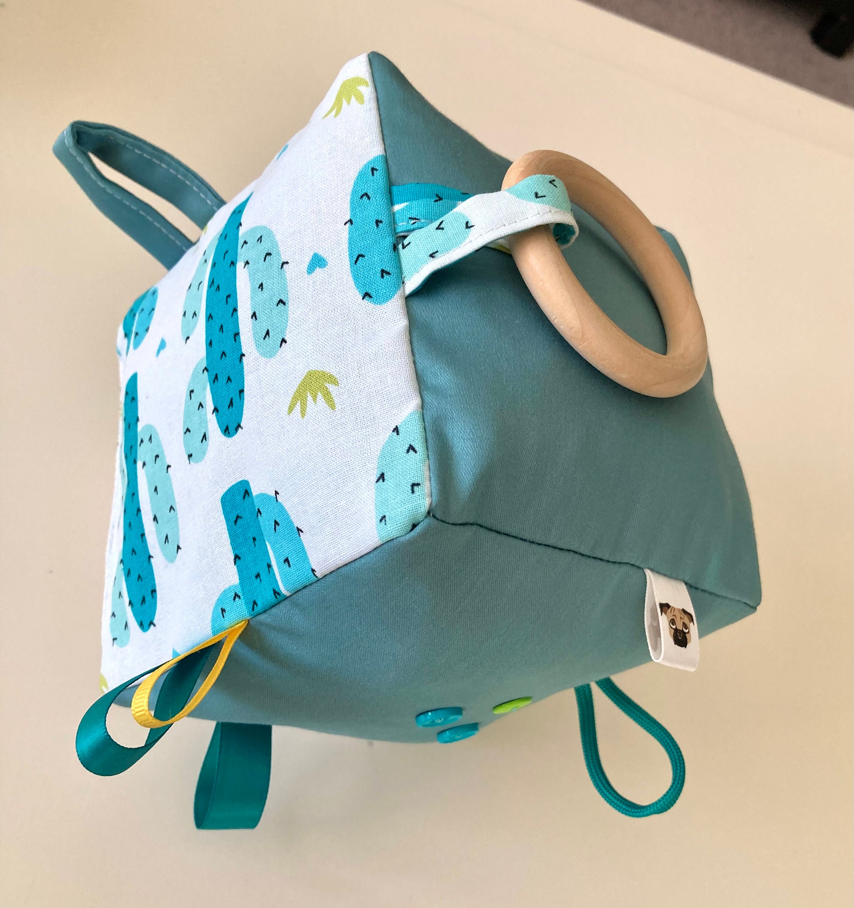 Sensory Cube, Activity Toy, Busy Cube, Fidget Toy, Fine Motor Skills ...