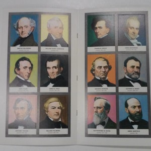 Presidents of the United States Trading Cards - Etsy