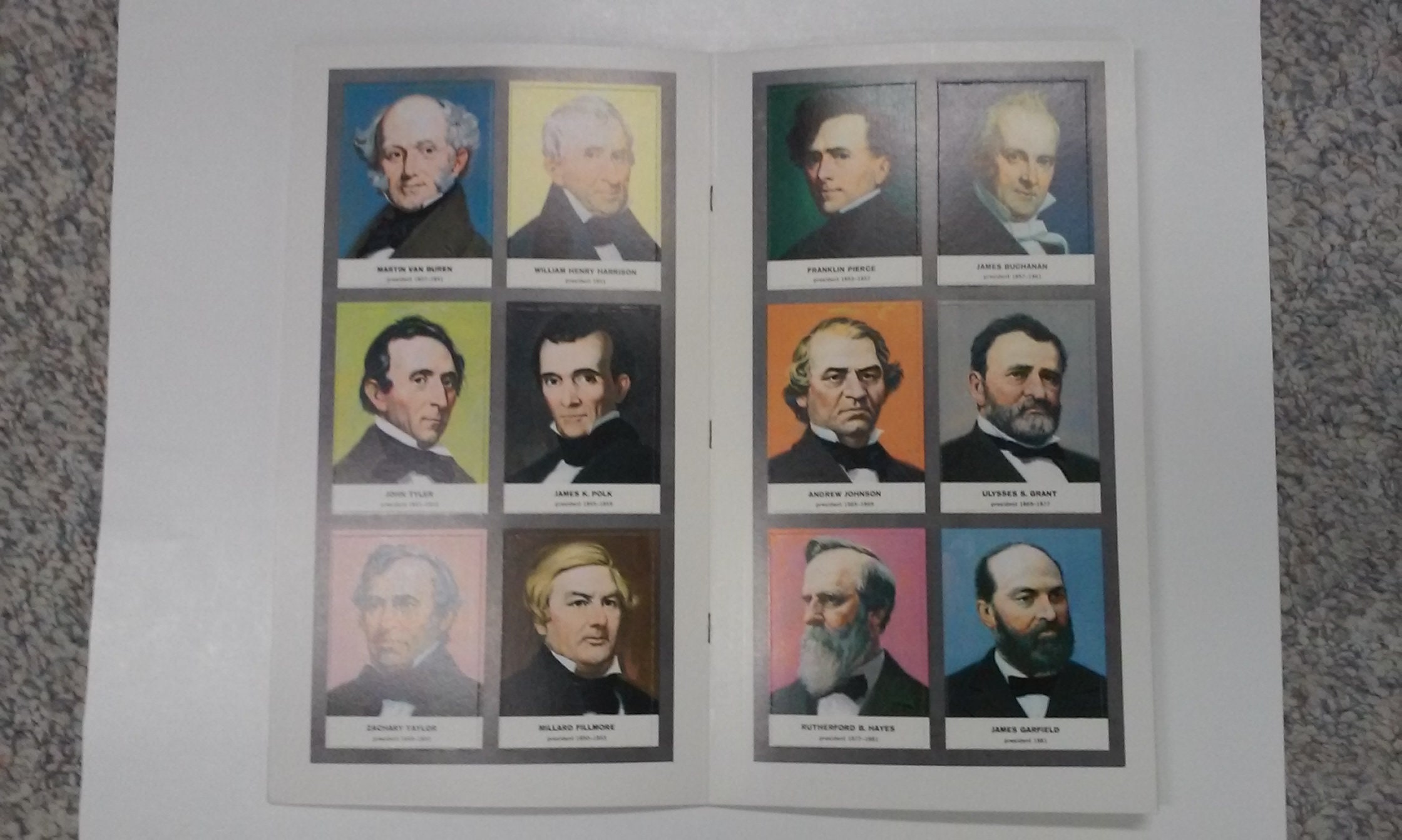 Presidents of the United States Trading Cards - Etsy