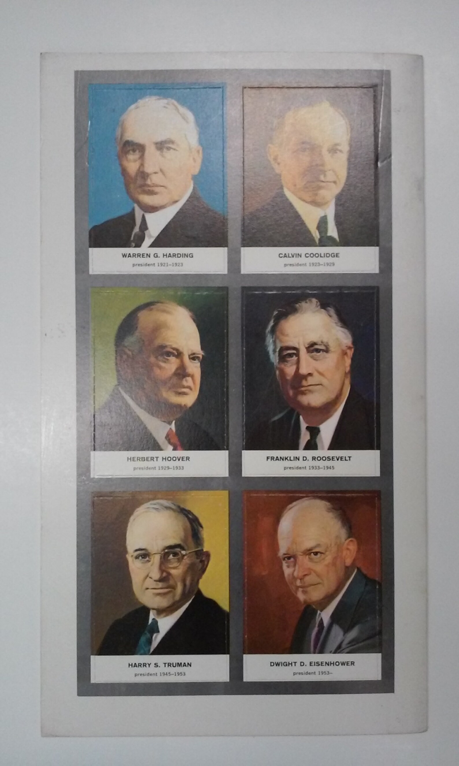 Presidents of the United States Trading Cards - Etsy