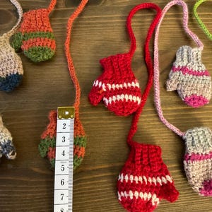 Handmade Crochet Mini Mitten Bookmark - Etsy