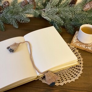 Handmade Crochet Mini Mitten Bookmark - Etsy