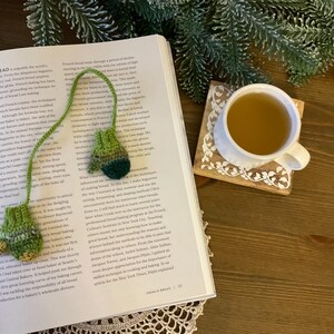 Handmade Crochet Mini Mitten Bookmark - Etsy