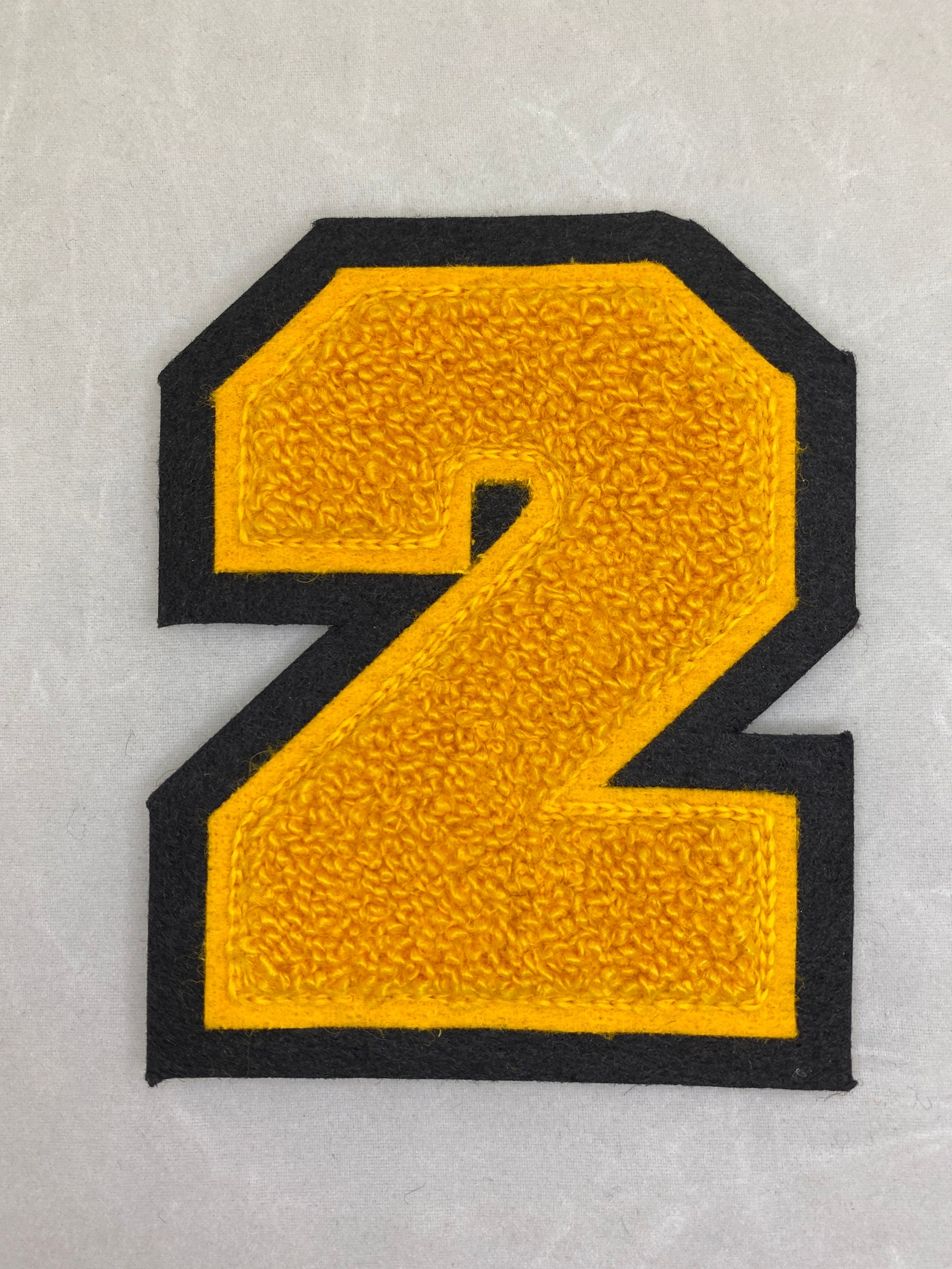 3 Chenille Varsity Numbers - Etsy