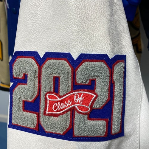 3 Chenille Varsity Letterman Class of Number | Etsy