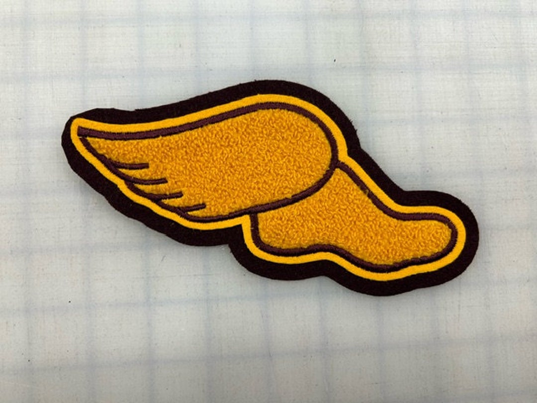 OUTLET SALE Track and Field Winged Foot Chenille Varsity Letterman ...