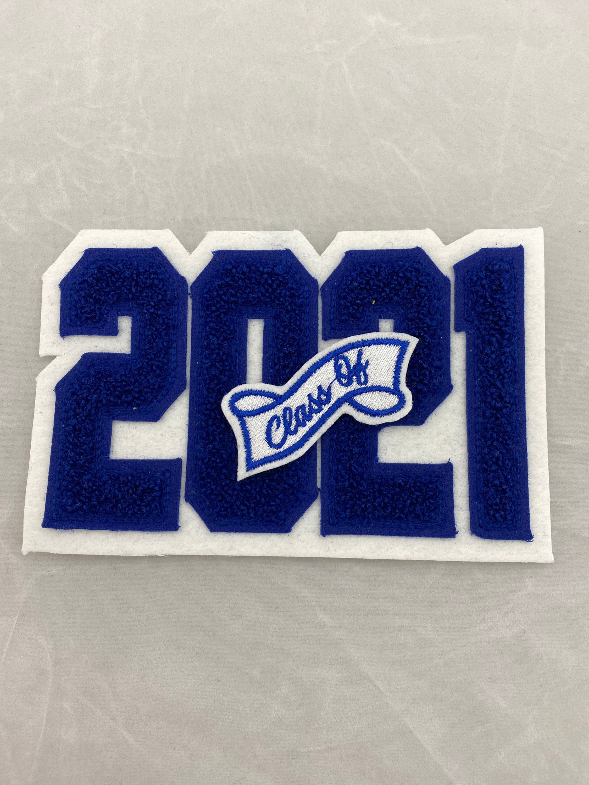 3 Chenille Varsity Letterman Class of Number | Etsy